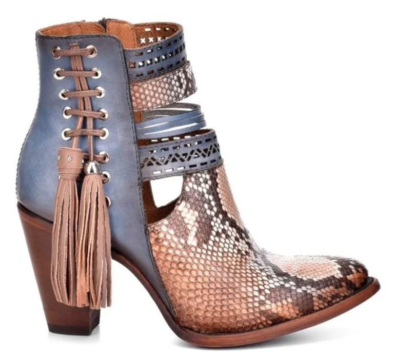 Maria Bonita - Botin Mujer Cuadra Piton 3F29PH